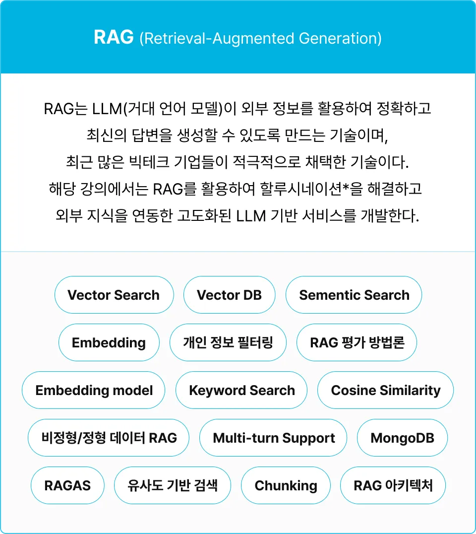 9개 프로젝트로 완성하는 Aillm 서비스 개발 프롬프트 엔지니어링부터 Rag까지 패스트캠퍼스