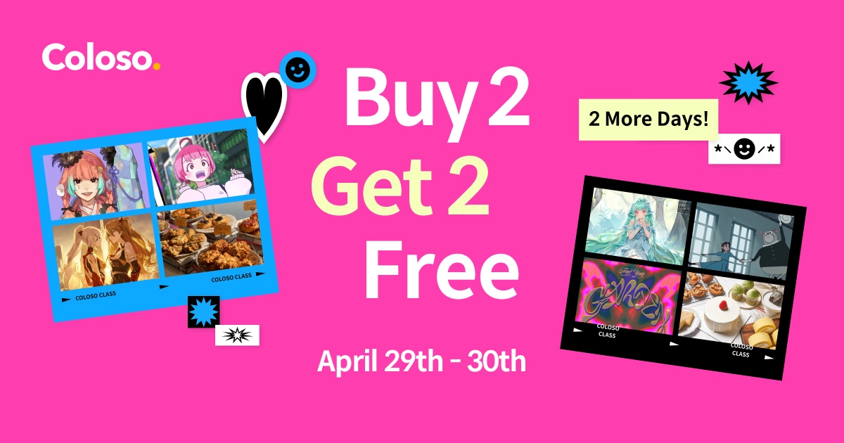 Buy 2 & Get 2 Classes for FREE | Coloso.