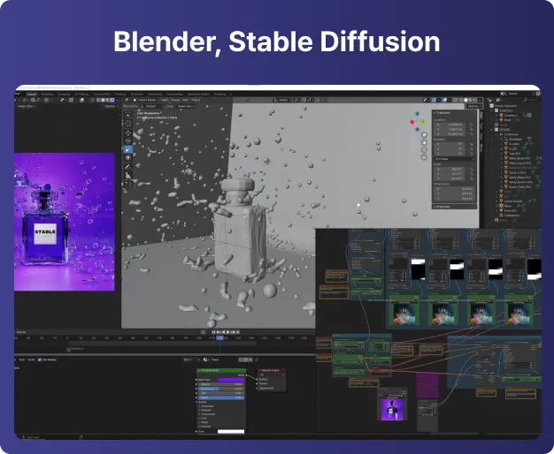 Blender와 Stable Diffusion을 활용한 3D 모션 그래픽 | 패스트캠퍼스