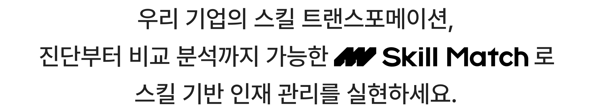 Skill Match 스킬 진단부터 데이터 기반 Hr 전략 수립까지 패스트캠퍼스 기업교육