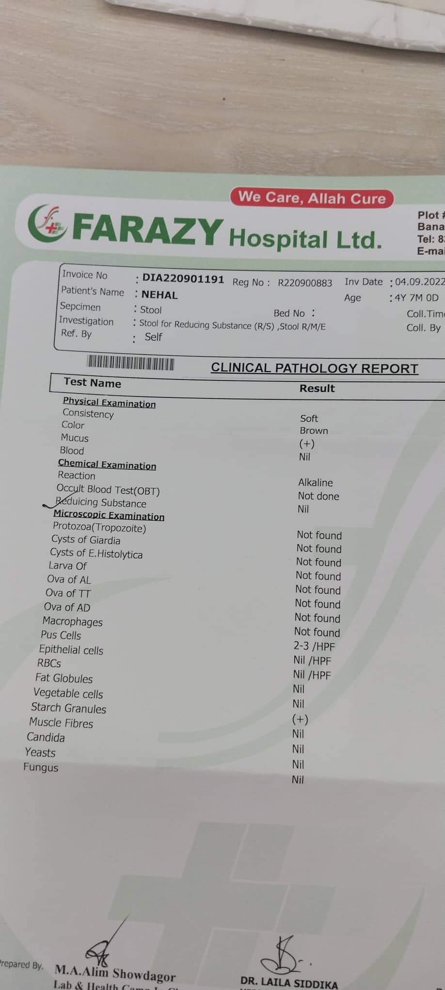 Ask a Pediatrician Online for Mucus In Stool With Fever