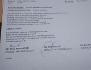 Ask a Gynecologist Online for Fallopian Tube Test