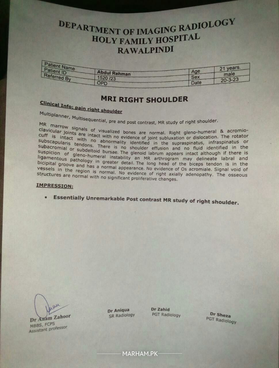 Ask a General Physician Online for Shoulder Pain While Throwing