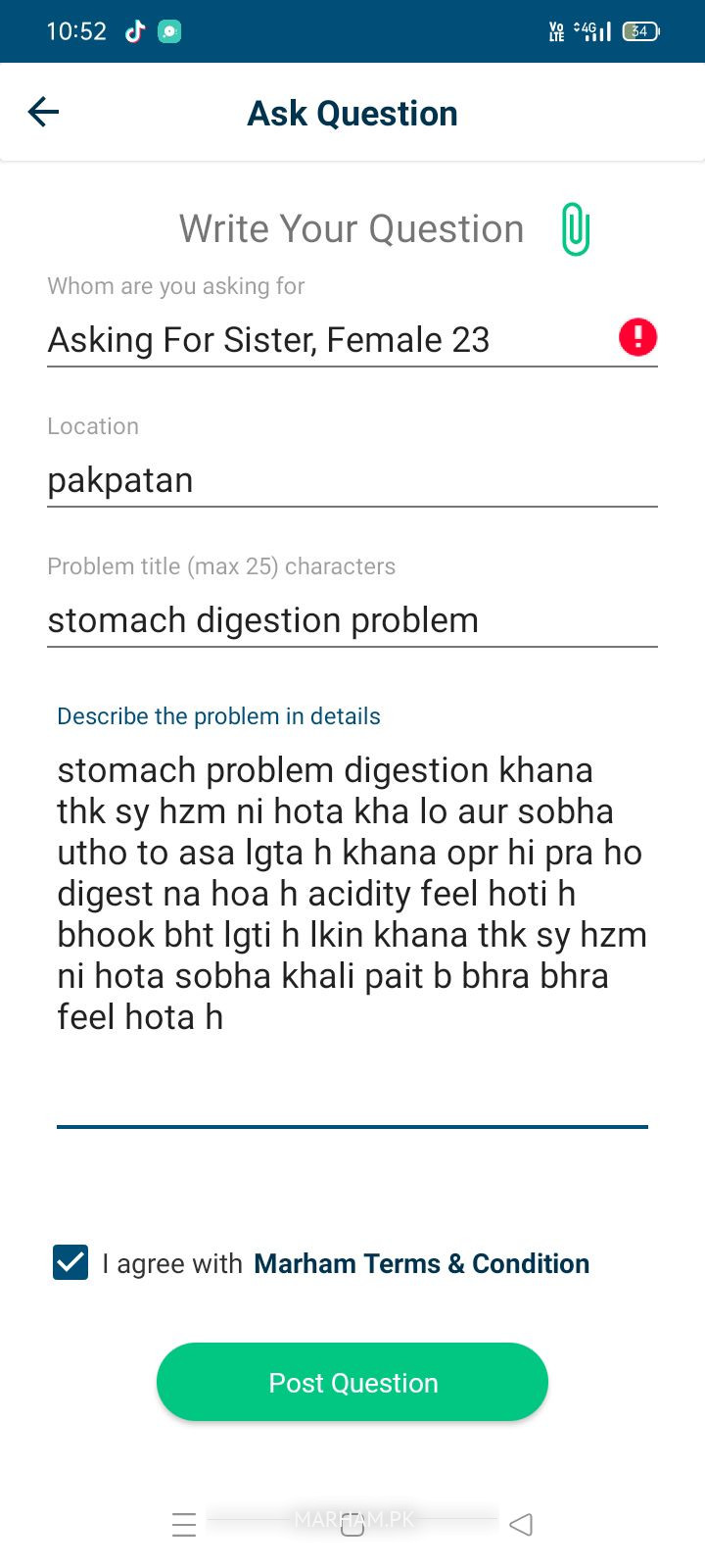 Ask a Gastroenterologist Online for Stomach Digestion Problem