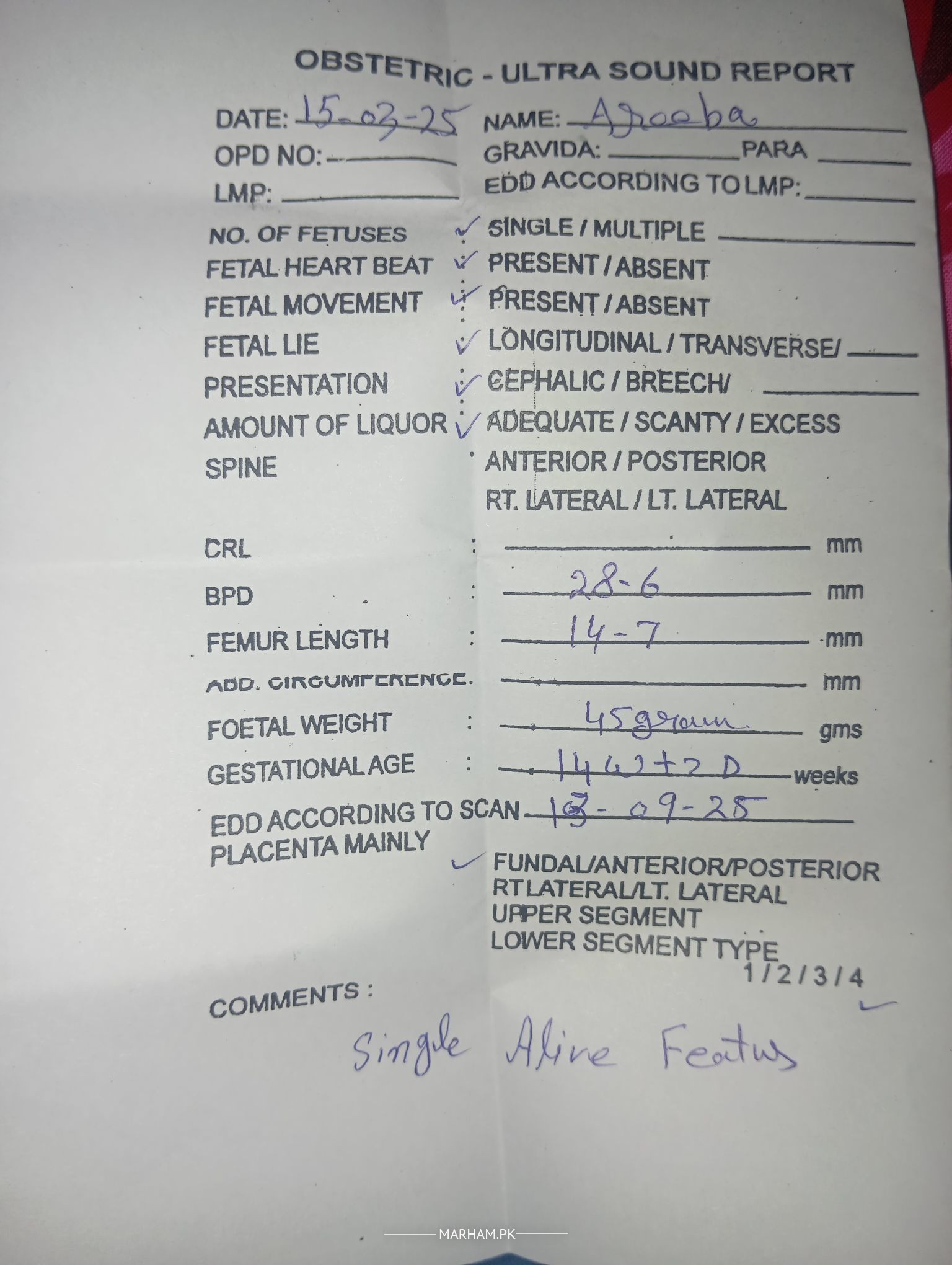 Ask a Gynecologist Online for Ultrasound Scan