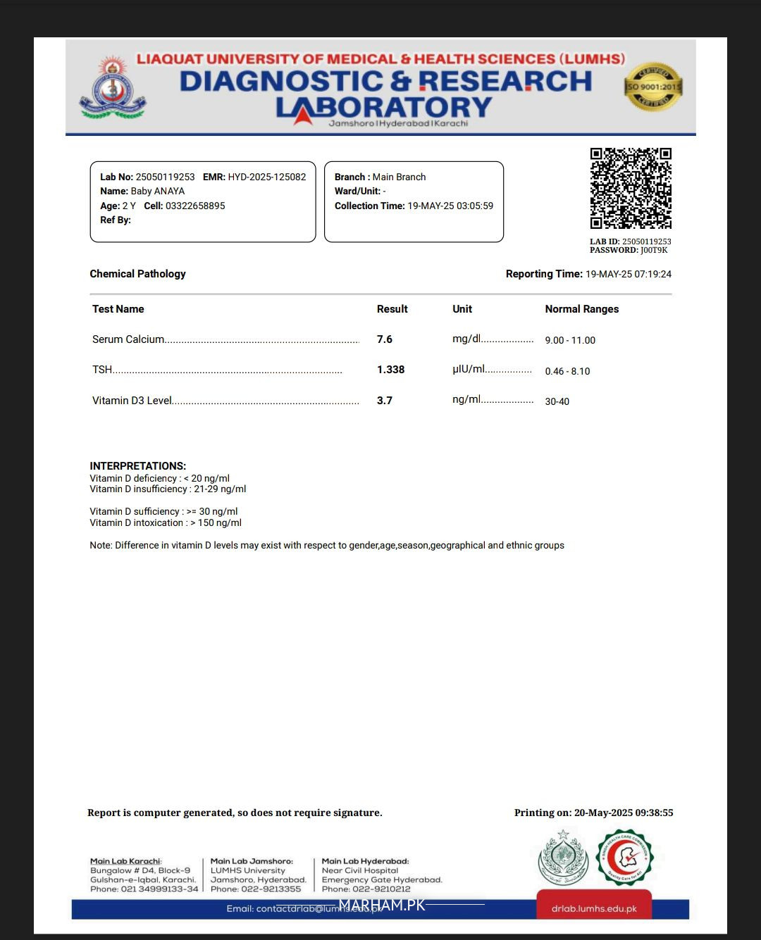 Ask a General Physician Online for Severe Vitamin D Deficiency