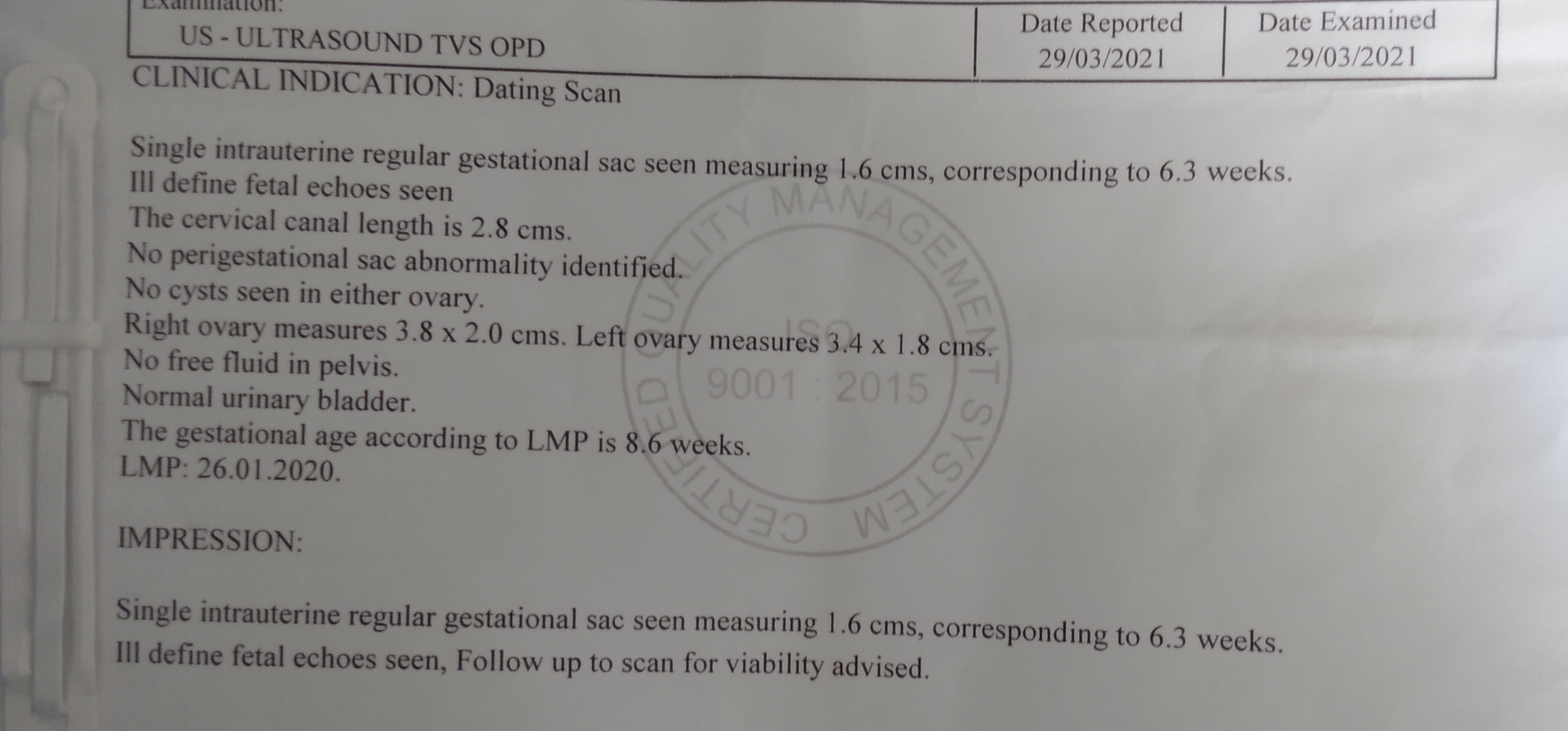 Ask a Gynecologist Online for Miscarriage Confirmation