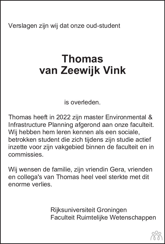 Thomas Van Zeewijk Vink