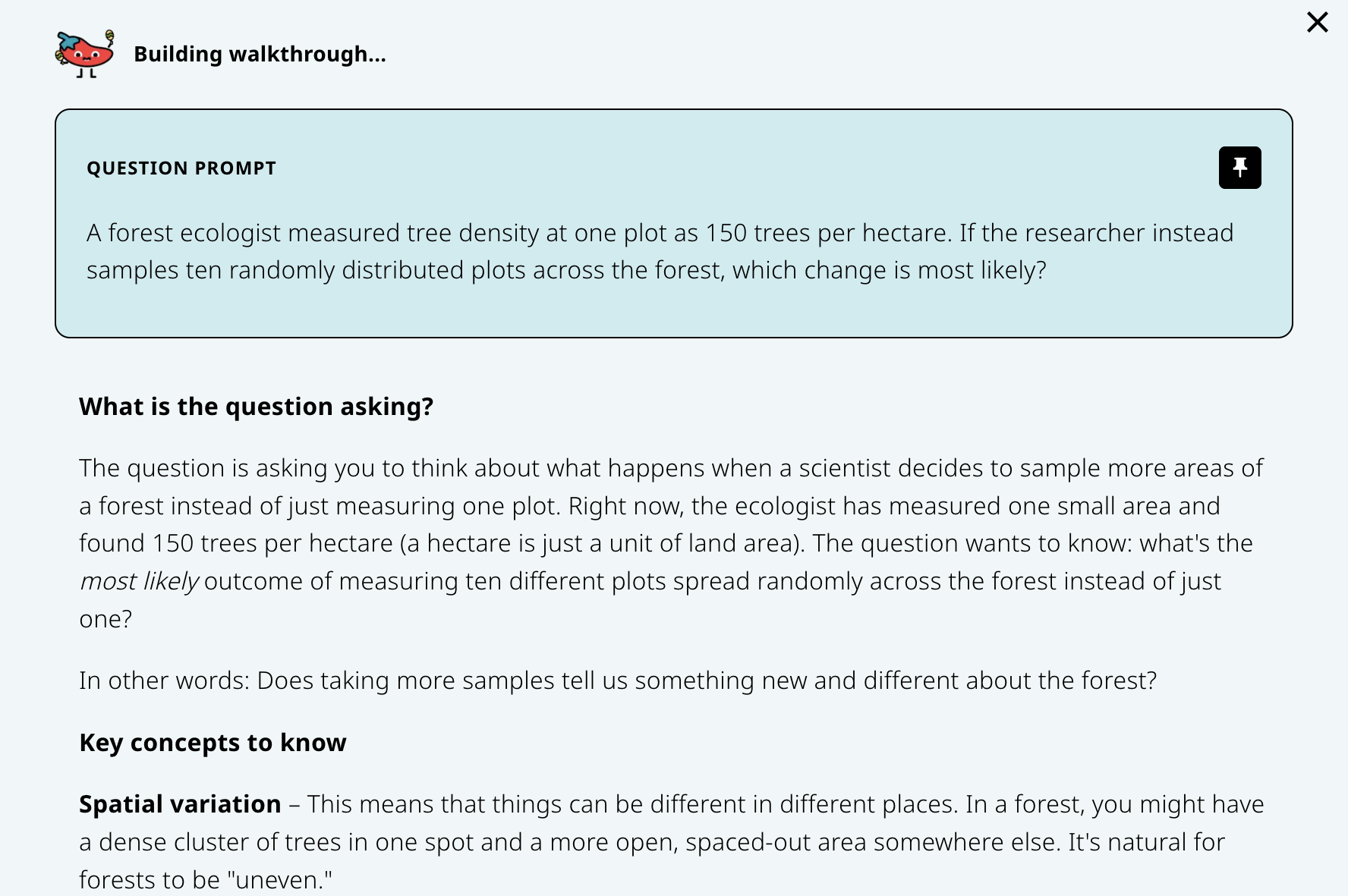 get detailed walkthroughs for practice questions that are confusing ...