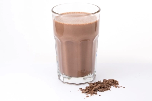 Chocolade proteïne shake 100% natuurlijke gezoet met stevia