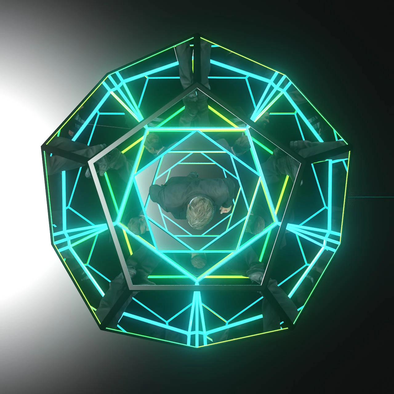 Decaedro led infinity - photo opportunity | Scratch Perú