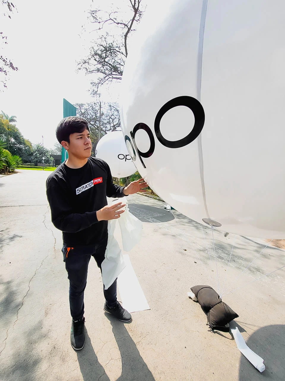 Globos luminosos de helio | Scratch Perú