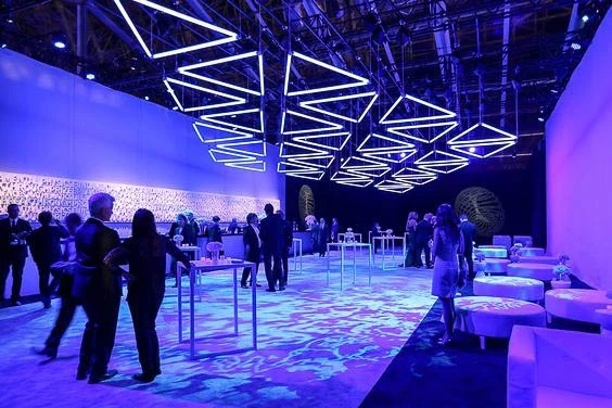 Lamparas geometricas 3D led | Scratch Perú