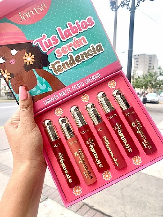 LABIAL VELVET MATTE TRENDY LIPS DE JARUSA - Albaly