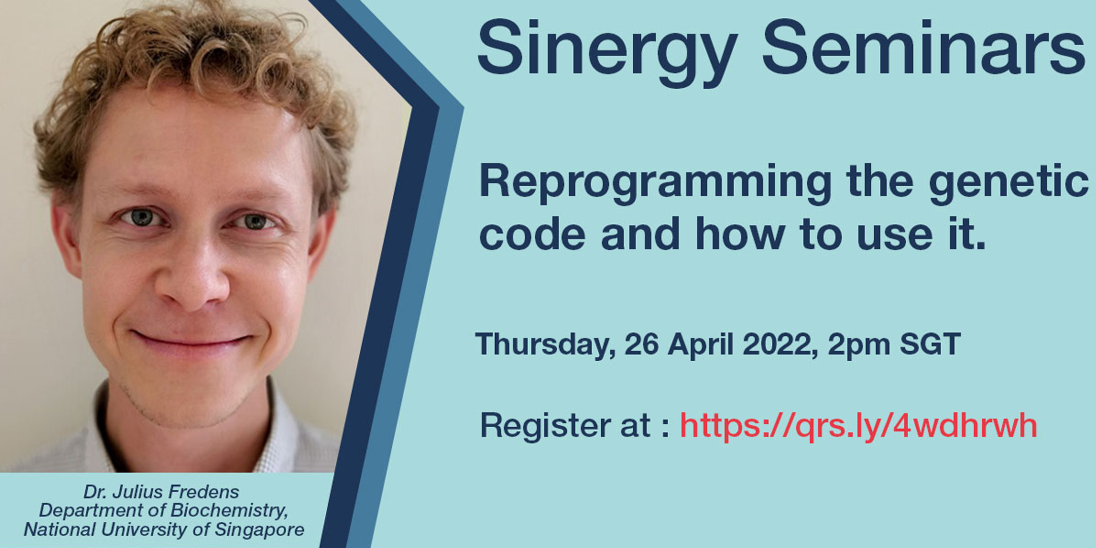 Reprogramming the genetic code and how to use it – Sinergy