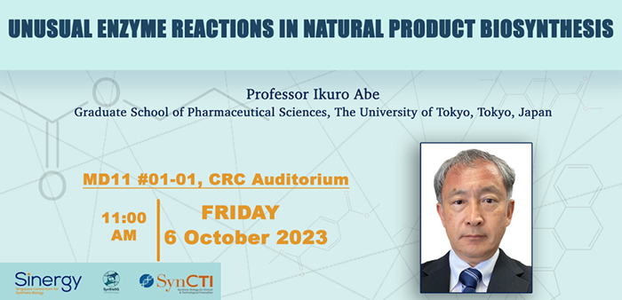 Ikuro Abe – Unusual enzyme reactions in natural product biosynthesis ...