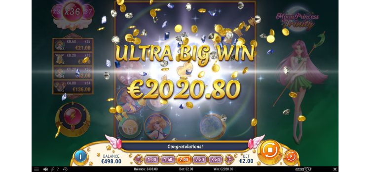 Jouer à Moon Princess Trinity Machine à Sous