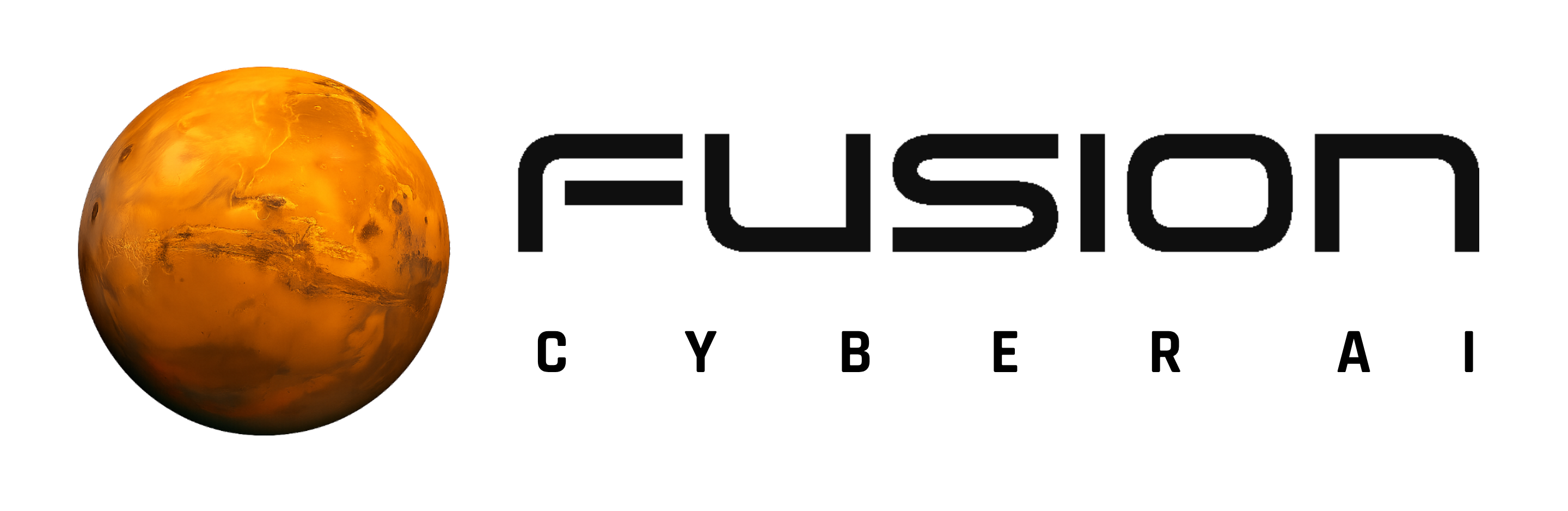 Fusion cyber company logo