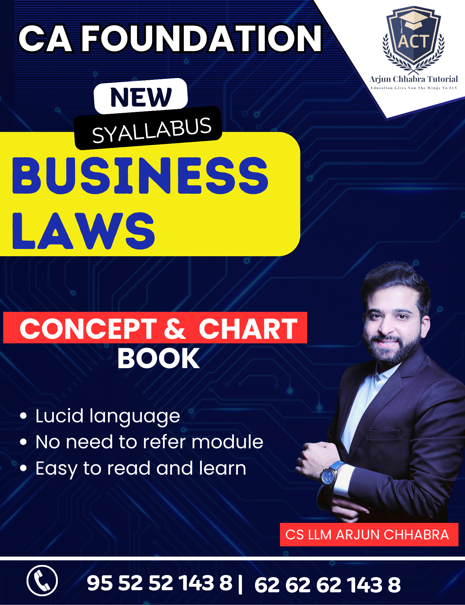 CA Foundation Concept & Chart notes SEP 24 | JAN 25 | Arjun Chhabra ...