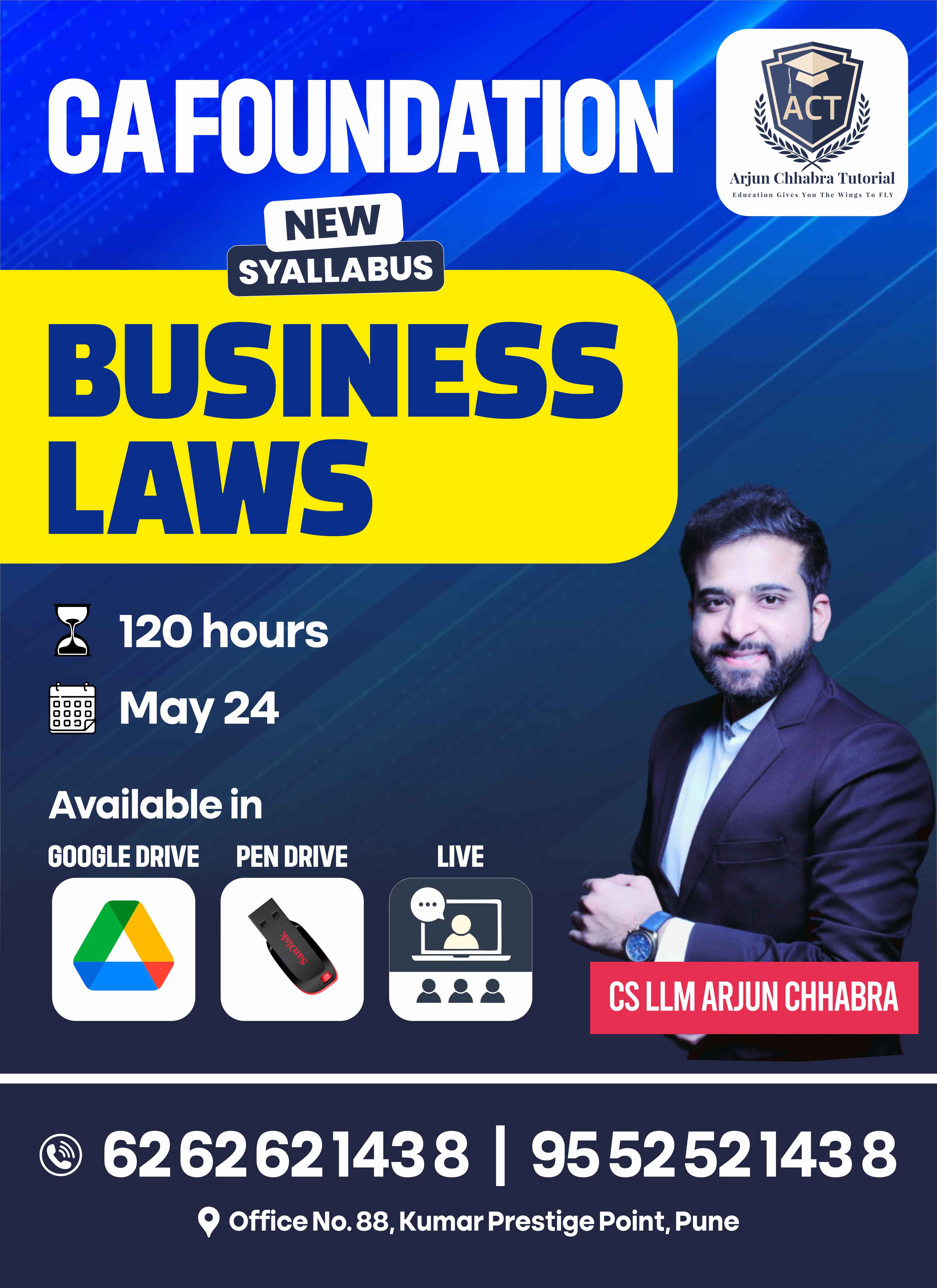 CA Foundation Law (New Syllabus) | Arjun Chhabra Tutorials