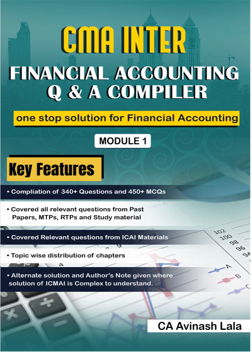CMA Inter Financial Accounting Q & A Compiler | Avinash Lala Classes