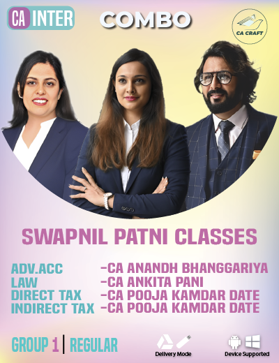 CA INTER NEW SYLLABUS COMBO GROUP I COMBO FULL LECTURES FOR MAY 2024 BY ...