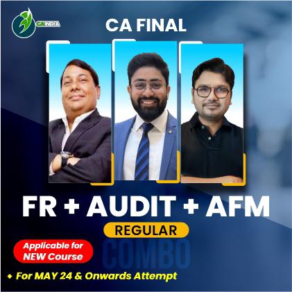 CA Final FR by CA Parveen Jindal , AFM by Aaditya Jain, Audit by CA Kapil Goyal | CA CRAFT