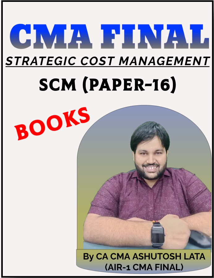 CMA FINAL SCM BOOKS (PAPER-16) | LATA PROFESSIONAL ACADEMY (LPA)
