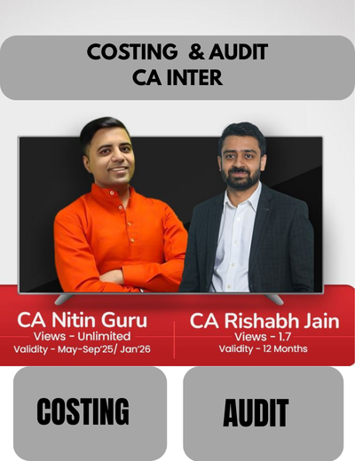 COST & AUDIT LECTURES BY CA NITIN GURU & CA RISHABH JAIN | CA Nitin Guru