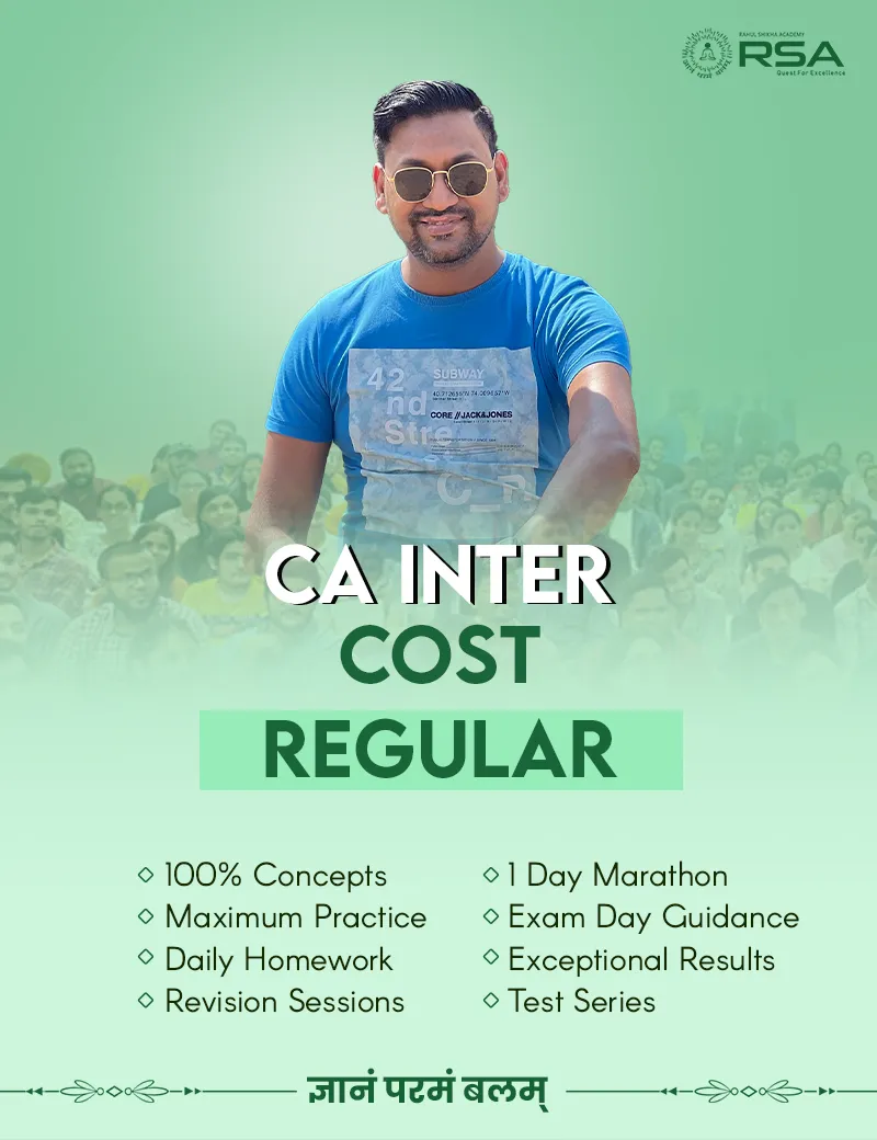 Cost Regular (New Course) | Rahul Shikha Academy