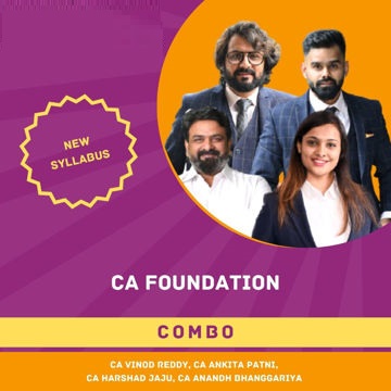 Swapnil Patni Classes CA Foundation New Scheme All Subjects Combo By CA Anand Bhangariya, CA ...