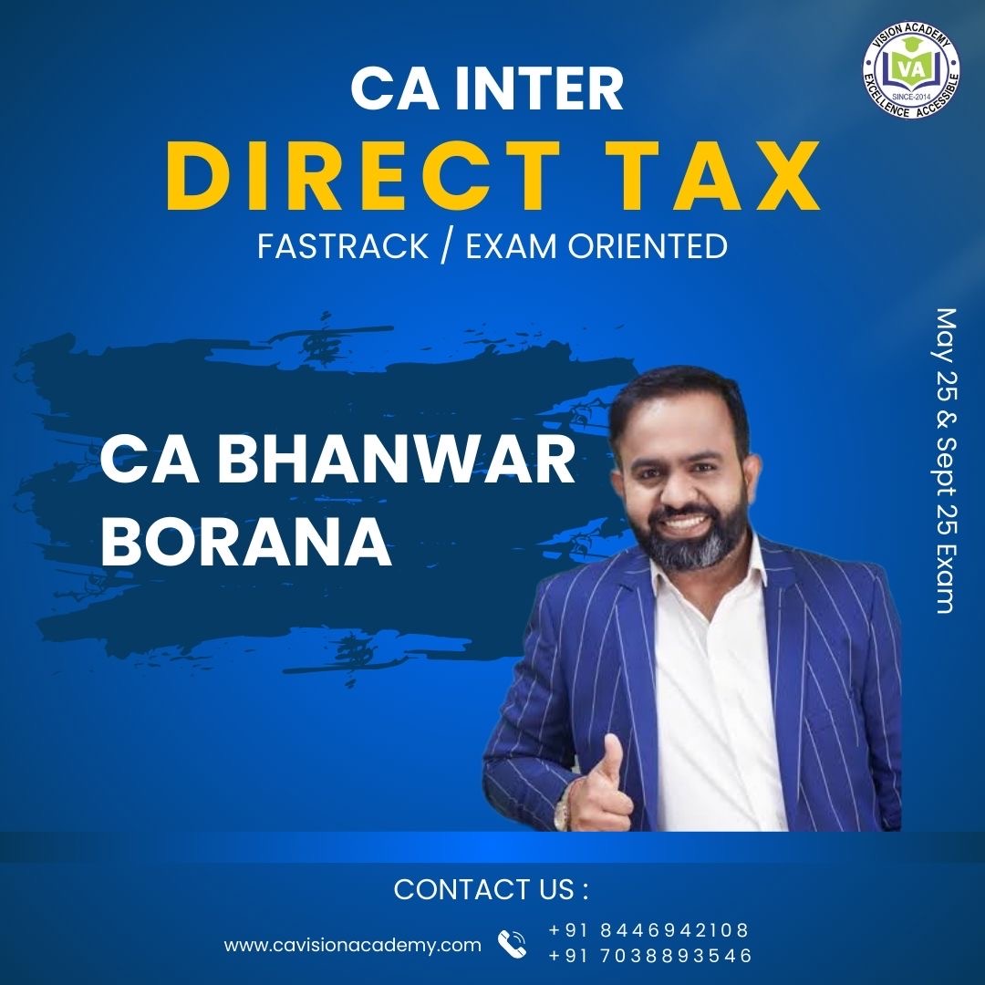 BB Virtuals I CA CMA Inter Direct Tax (DT) Exam Oriented Fast Track ...