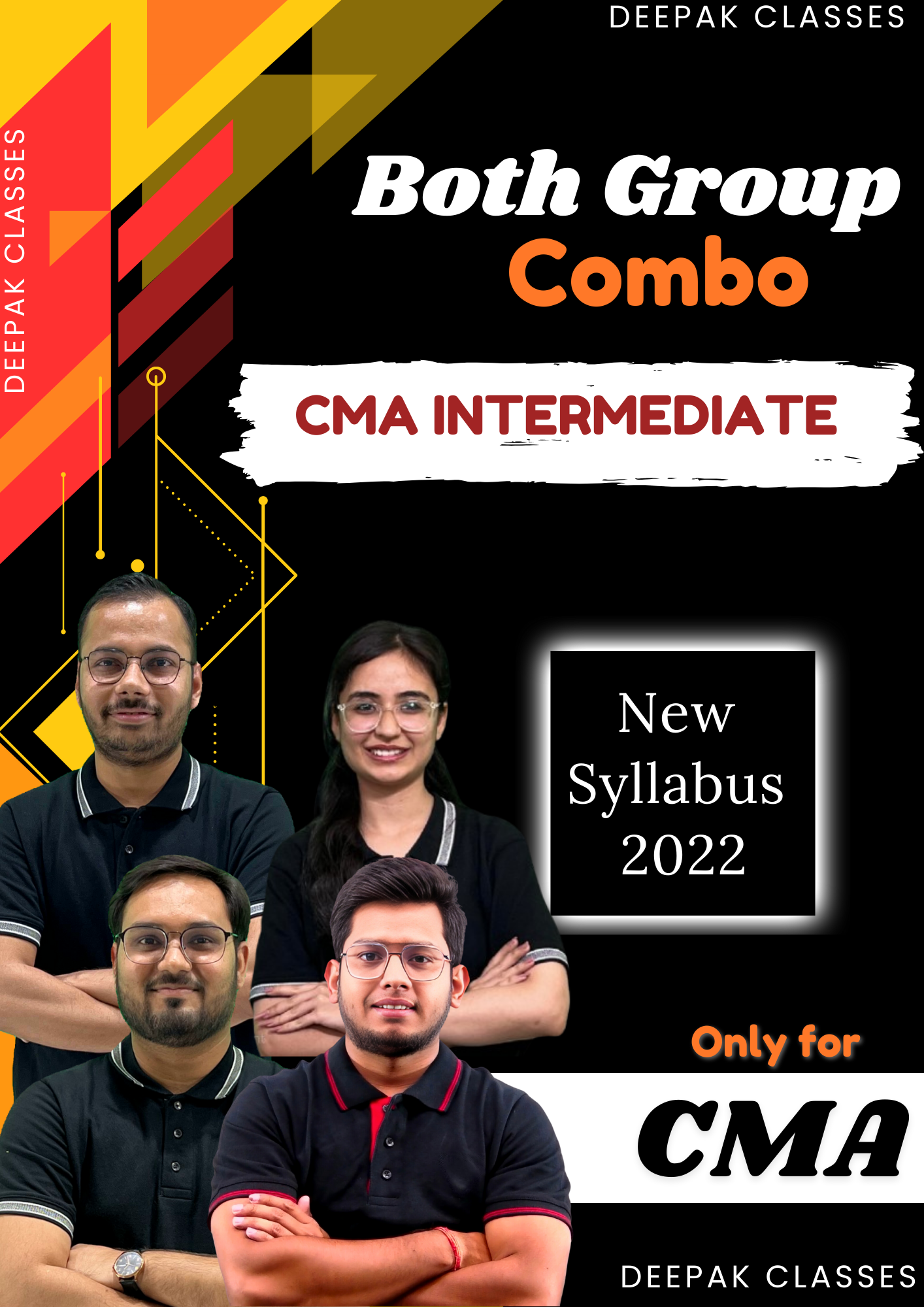 CMA Inter Both Group Combo (New Syllabus) | Deepak Classes