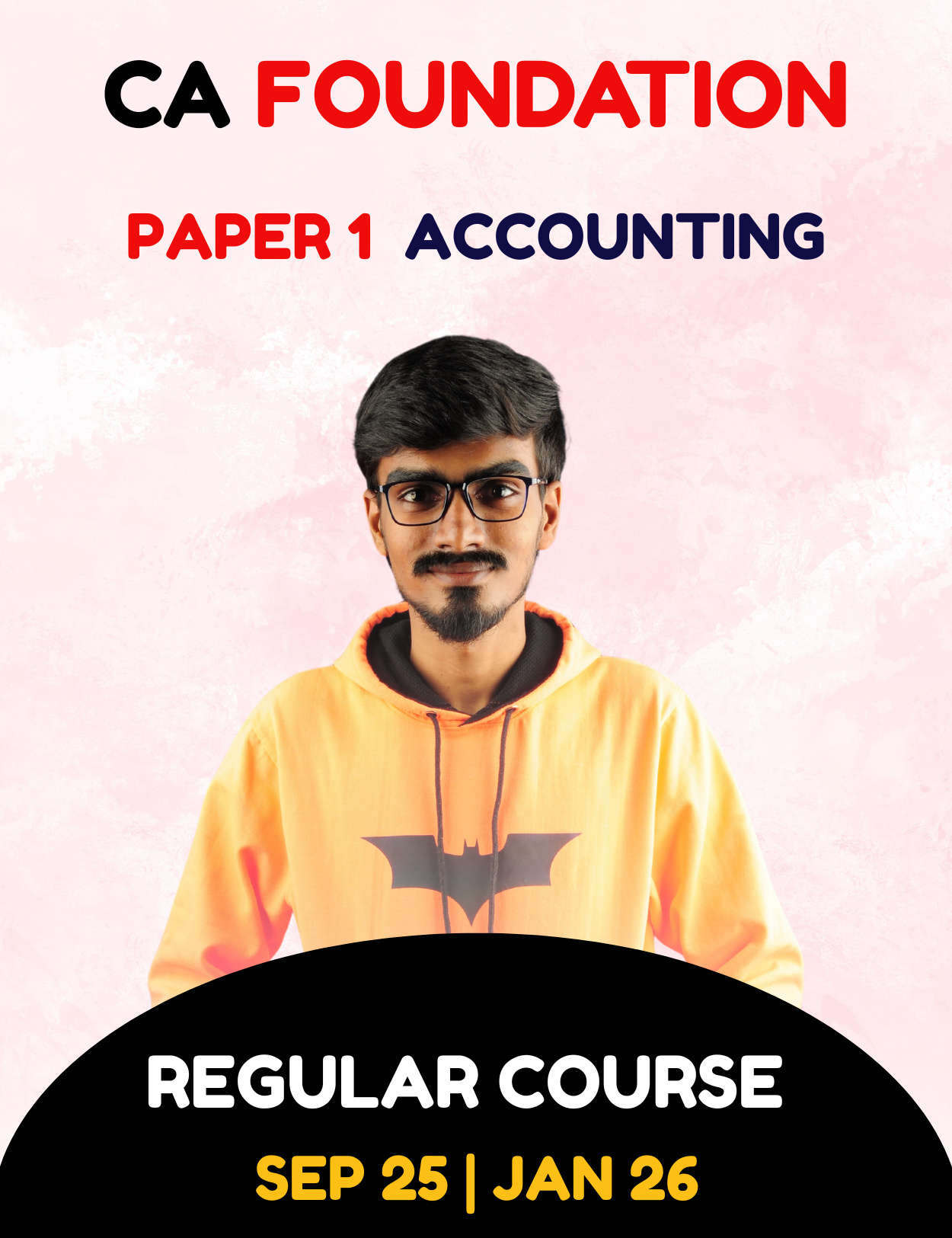 CA Foundation | Paper 1 Accounting- Regular Course | Sep 2025 & Jan ...