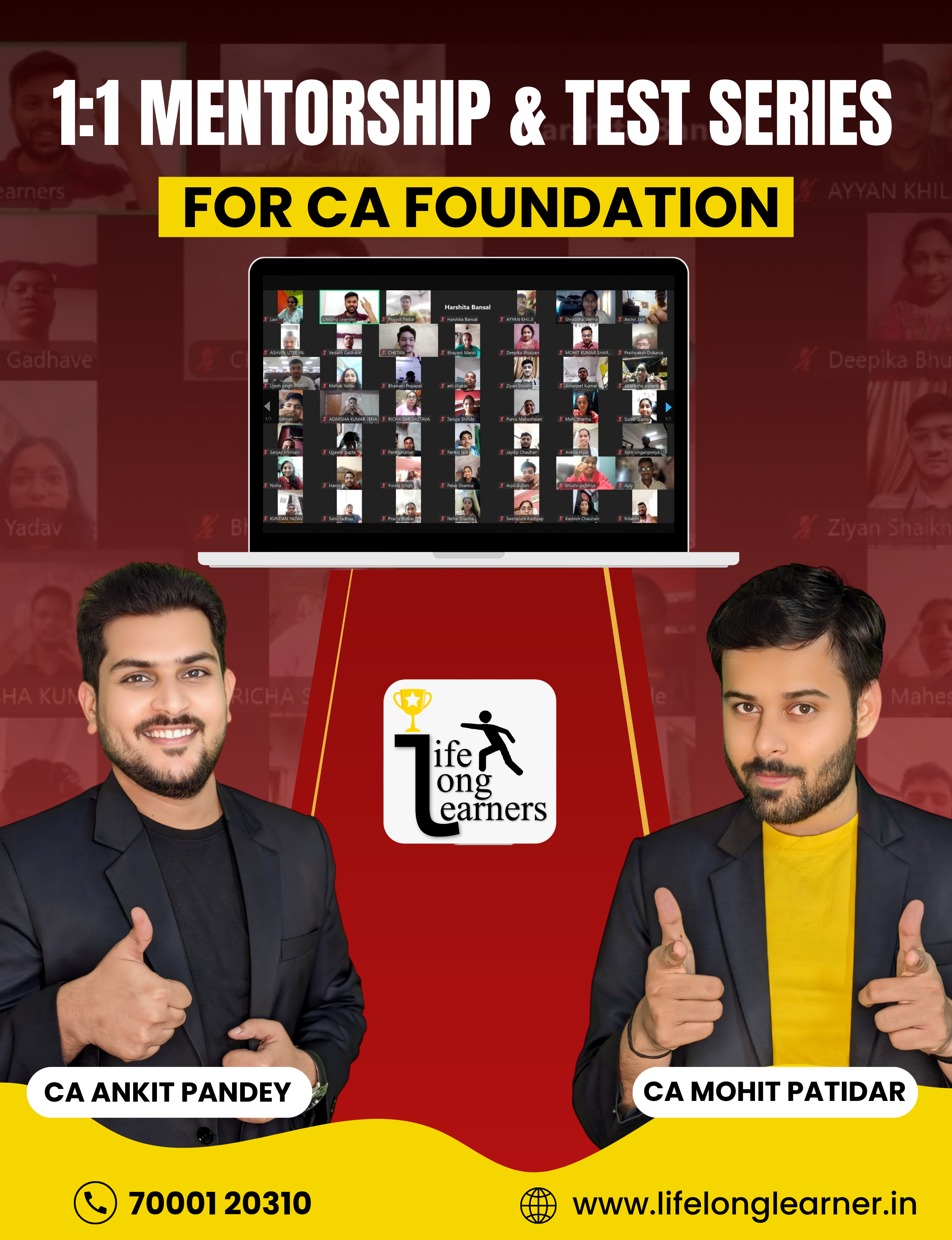 Daily Video Call with Test Series For CA Foundation | Lifelong Learners