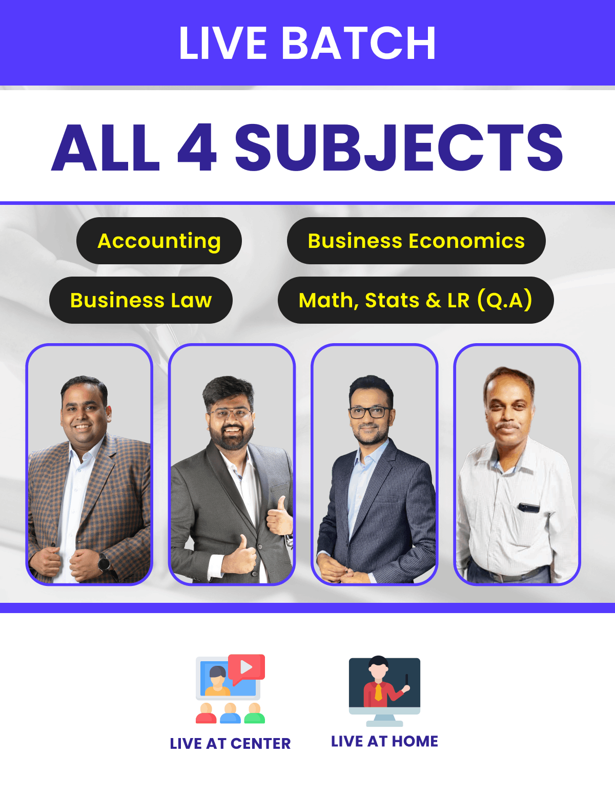 CA Foundation All 4 Subjects | Navin Classes