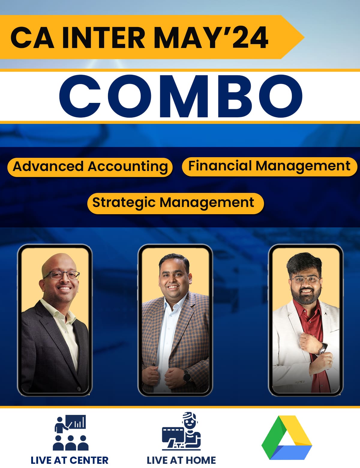 CA Inter Advanced Accounting + FM & SM (New Syllabus) Live Batch May'24 ...