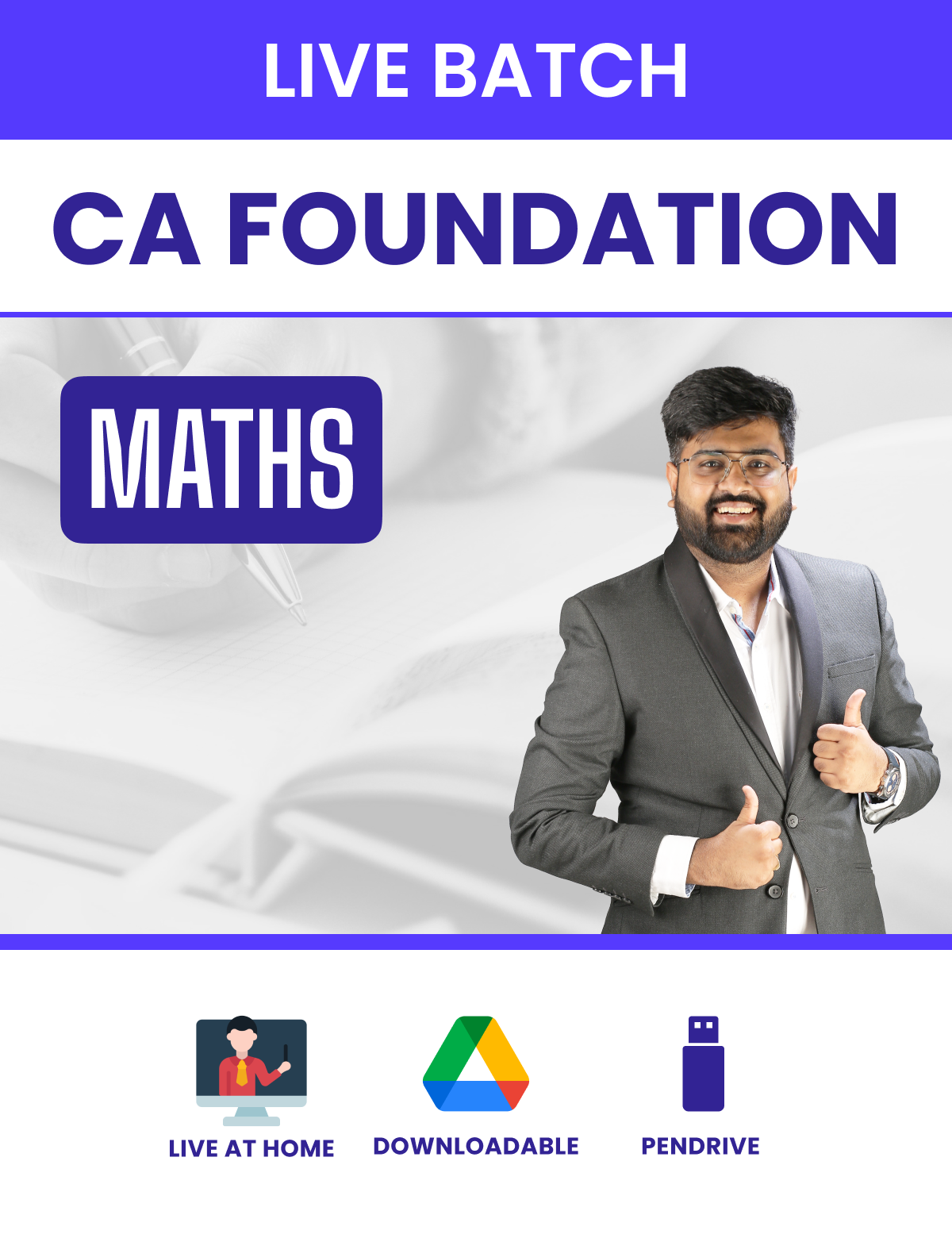 CA Foundation Math, Stats & LR (Q.A) | Navin Classes