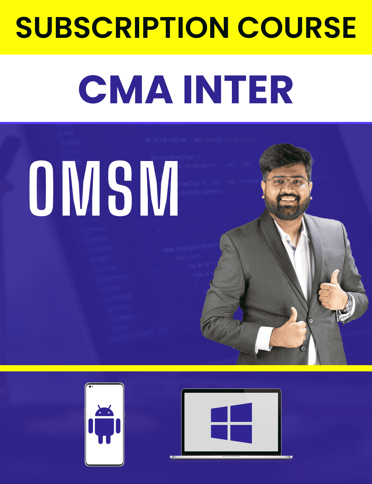 CMA Inter OMSM - Subscription Course (New Syllabus) | Navin Classes