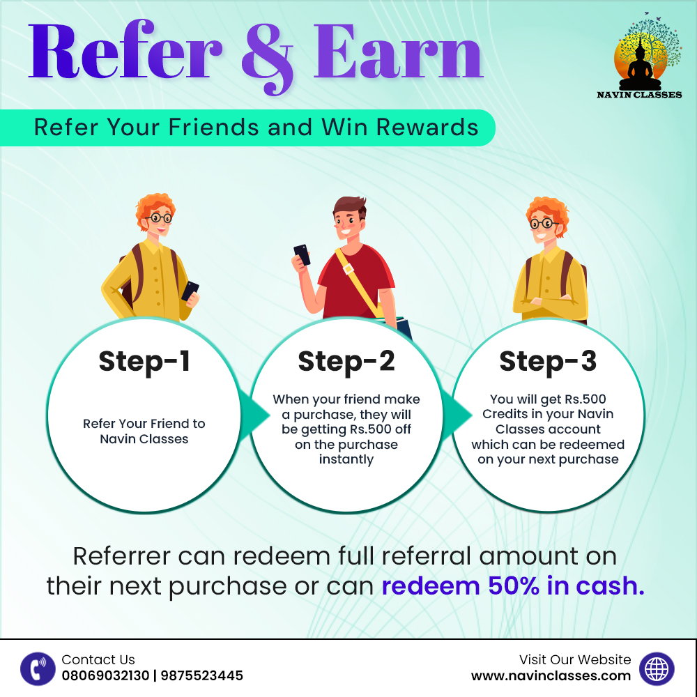 Refer Program | Navin Classes