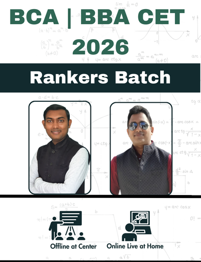 BCA | BBA | BMS CET Offline / Live Online Mode Preparation Batch ...