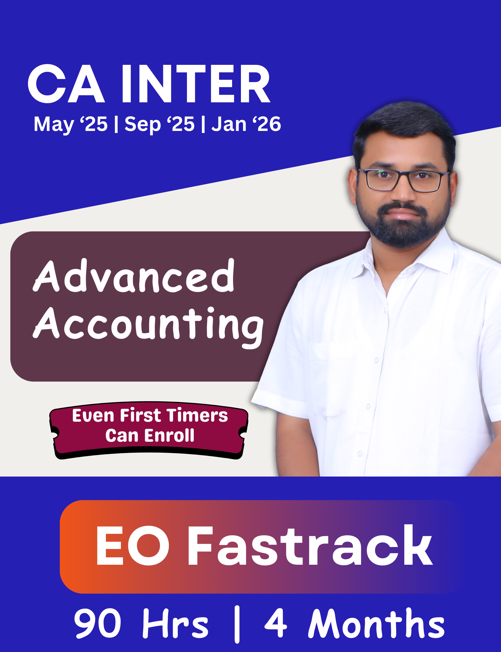 CA Inter Advanced Accounting | EO Fasttrack by CA Sai Babu | SB Virtuals
