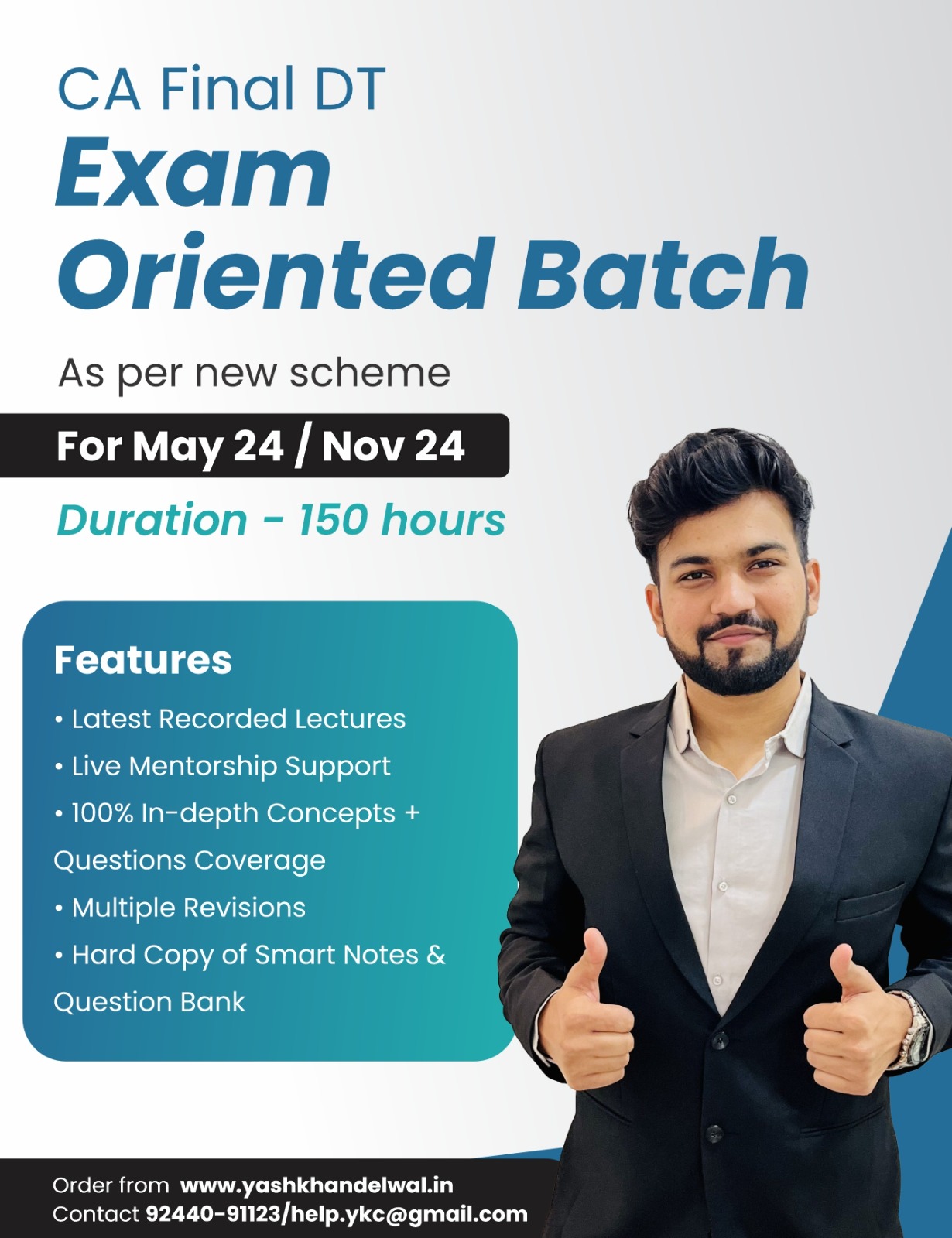 CA Yash Khandelwal - Sab Kar Lenge | Yash Khandelwal Classes