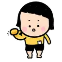 MiM on the Move Sticker (手機女孩) @kal_pc - Download Stickers from Sigstick