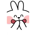Spoiled Rabbit Close-Up - Download Stickers from Sigstick