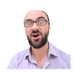 HEY VSAUCE MICHAEL HERE - Download Stickers from Sigstick