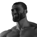 GigaChad - Download Stickers from Sigstick