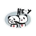 Panda - Download Stickers from Sigstick