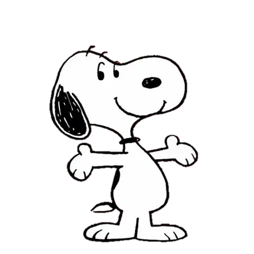 Snoopy Open Arms