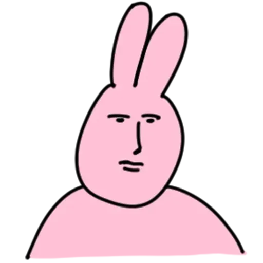 Line App Stickers Rabbit